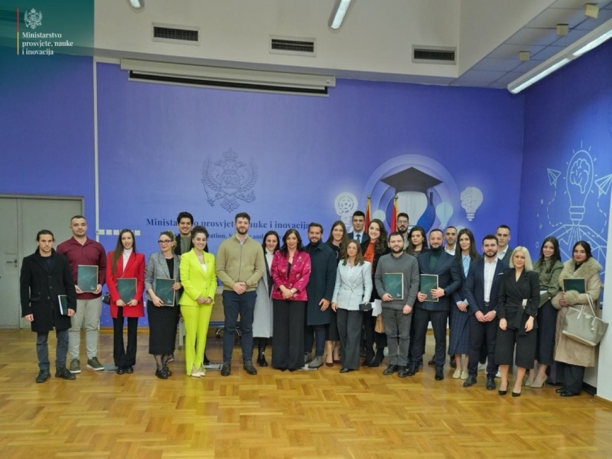 Milion EUR za dobitnike stipendija za doktorska istraživanja u Crnoj ...